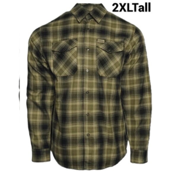 DIXXON | Shirts | Dixxon Flannel Action Flannel Shirt Mens 2xl Tall ...